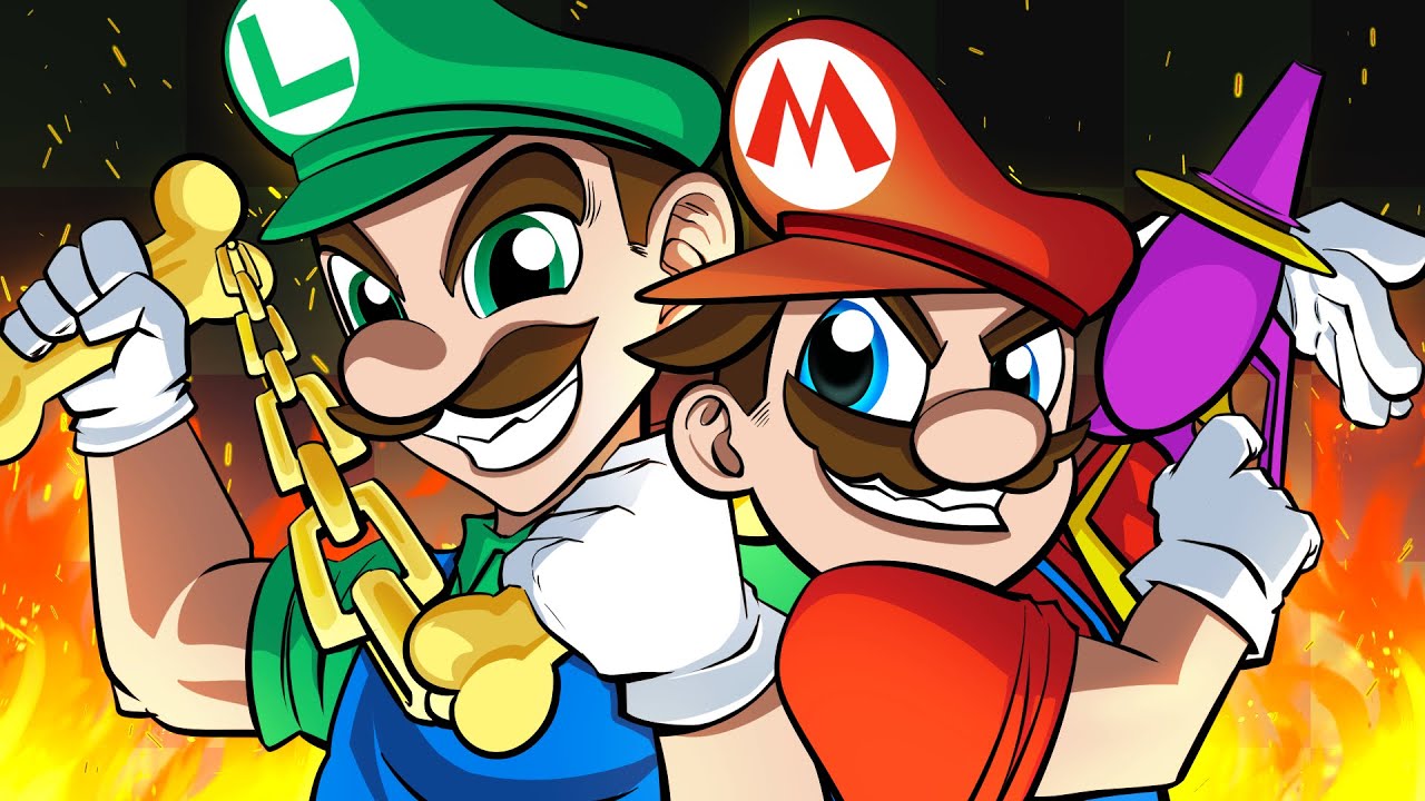 Sheriff Mario rescues Toad and Yoshi from the dangerous laboratory ...