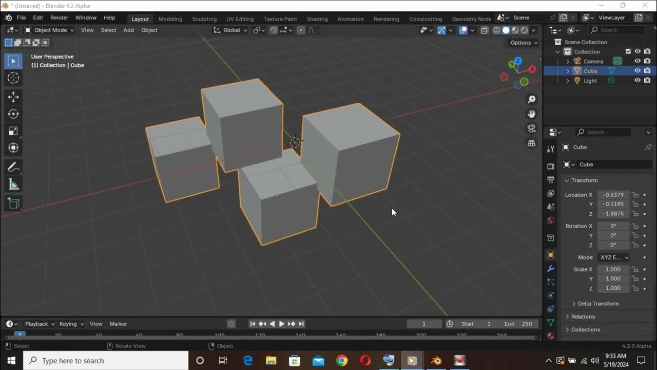 How to Join Separate Objects in Blender - YouTube