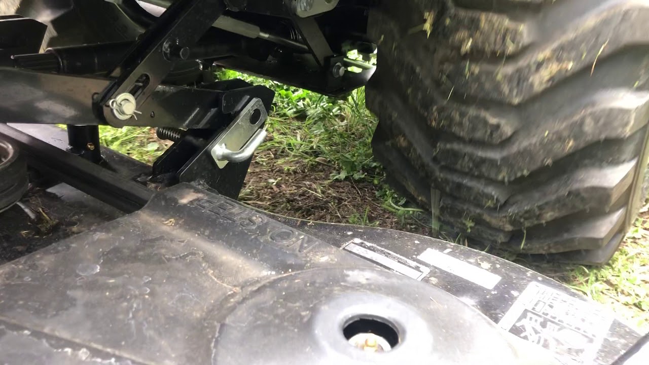 Yanmar SA221 Mid-PTO Guard - YouTube