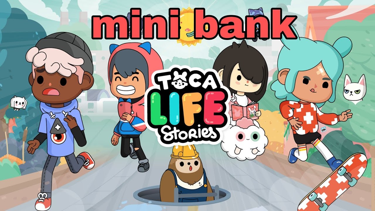 mini bank / toca life - YouTube