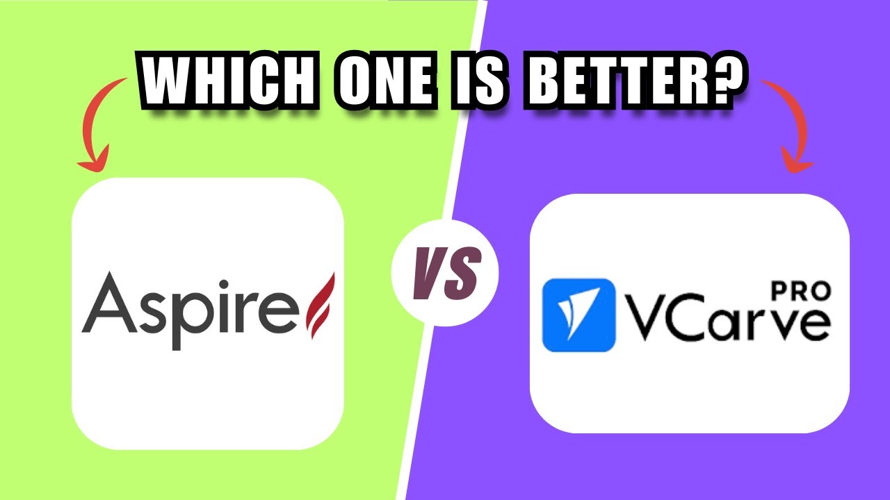 Vectric Aspire Vs VCarve Pro | Which CNC Design Software Is Better ...