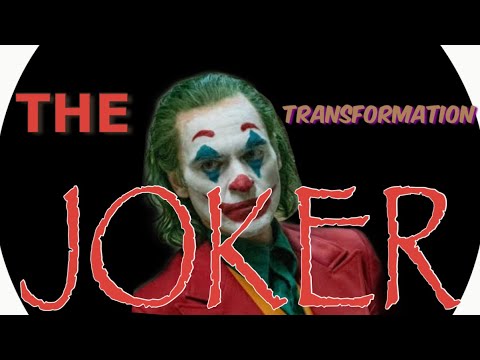 The Joker 'Transformation (Step by Step) - YouTube