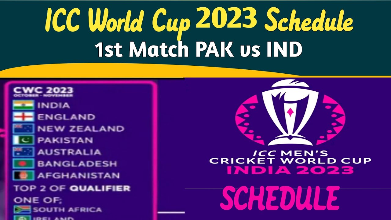 World Cup 2023 Schedule And Venue Final Pak Vs Ind World Cup 2023 Venue Date E Sports 052 world-cup-2023-schedule-and-venue-final-pak-vs-ind-world-cup-2023-venue-date-e-sports-052