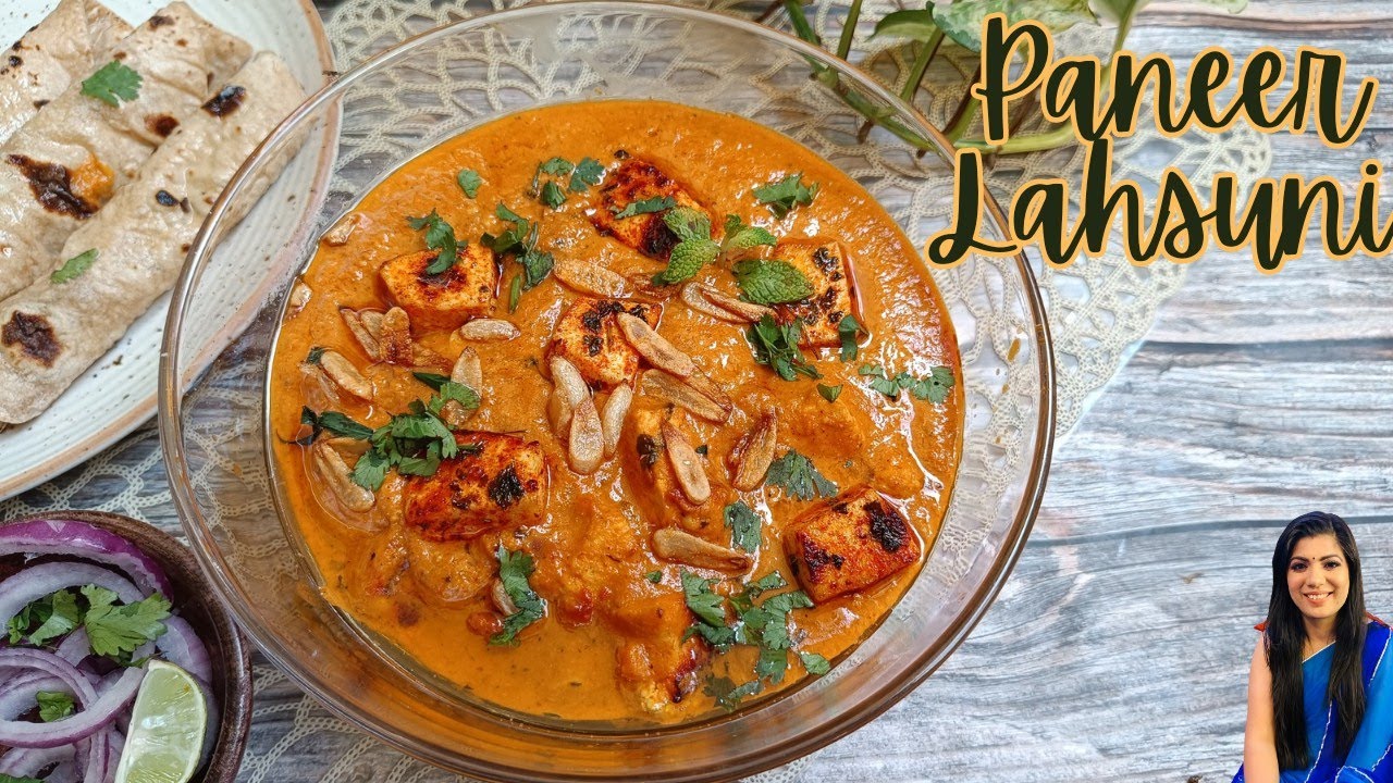 Paneer Lahsuni Recipe: Try This Lahsooni Paneer For This Weekend Dinner| @Snehaarvind cook book ...