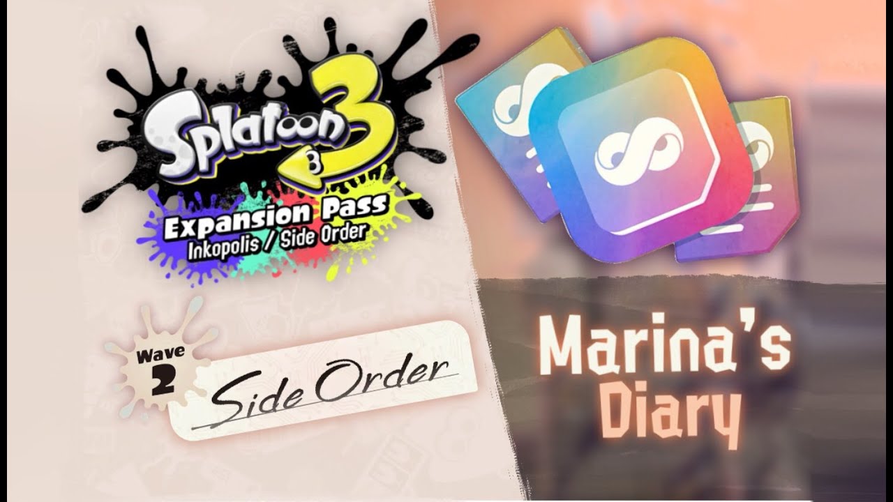Splatoon 3 Expansion pass: Side Order - Marina´s diary + atch postgame ...