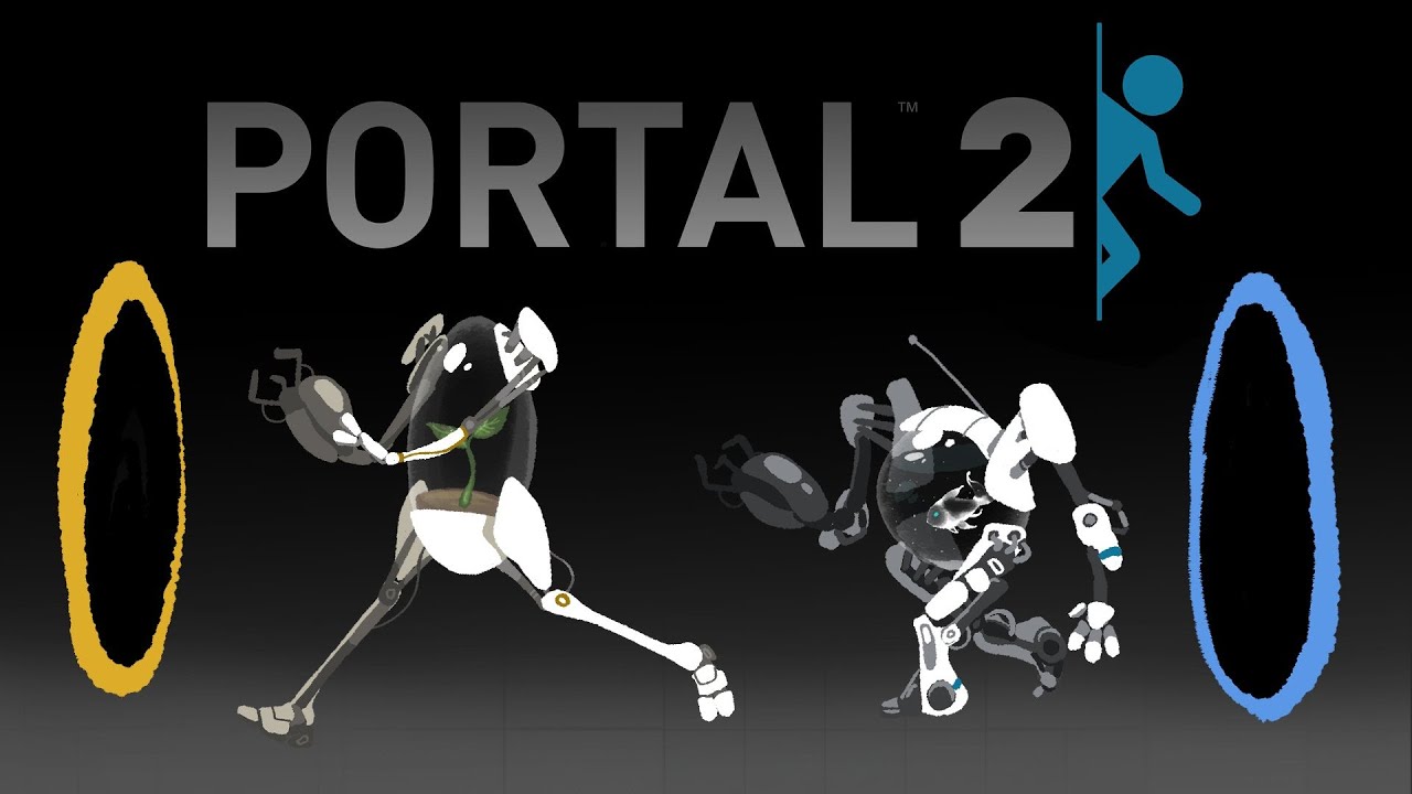 PORTAL 2 CO-OP 」Two portals, one braincell. (with Hithren!) - YouTube