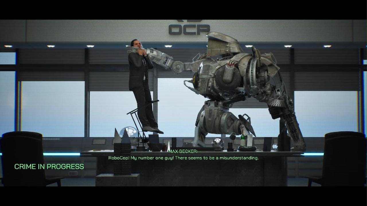 Robocop: Rogue City {Chapter 31} From The Ashes 1 - Boss Fight/Old Man ...