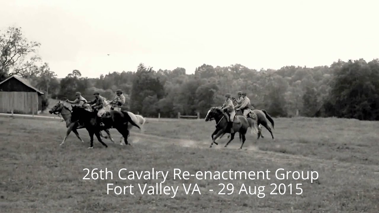 26th Cavalry Re-enactment Group - YouTube