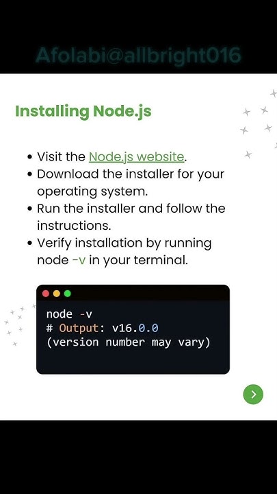 🔰 Node JS: Beginners Guide #coding #webdesign #programming - YouTube
