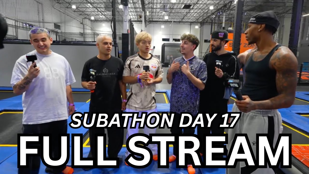 17 OCT - FAZE SUBATHON 2 DAY 17: Sky Zone W/ FaZe Rug! (PART 2) - YouTube