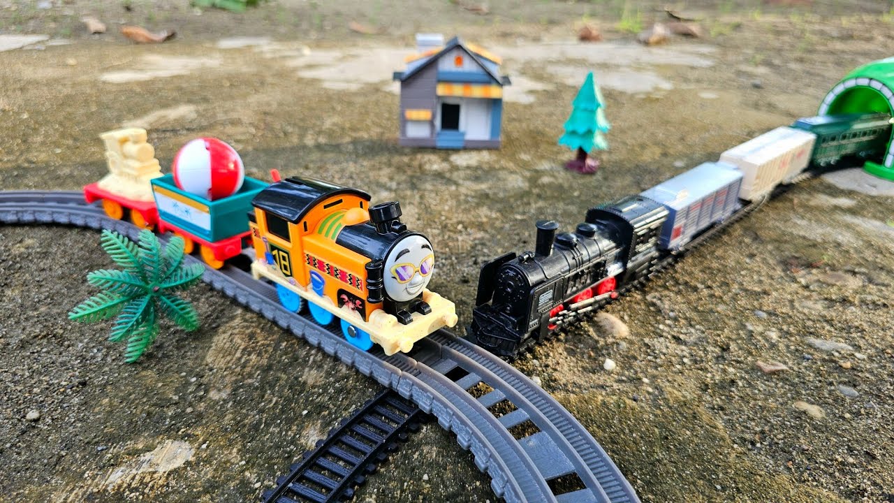 Unboxing dan Merakit Mainan Kereta Api Thomas & Friends Beachy Nia ...