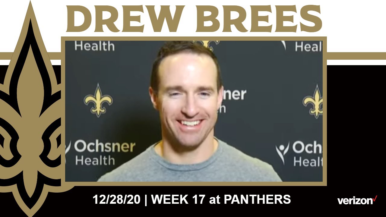 Drew Brees on Alvin Kamara's Intelligence, Week 17 Game Plan | Saints ...