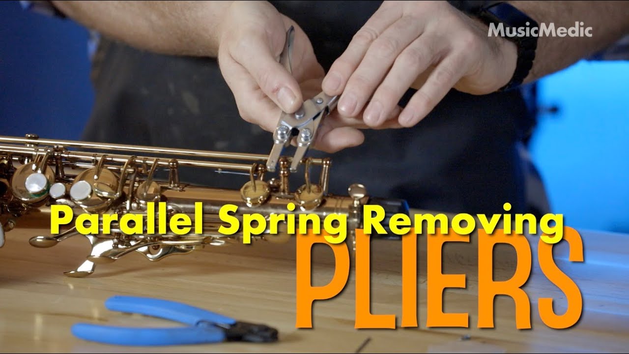 Parallel Spring Removing Pliers! Remove any broken spring on woodwind ...