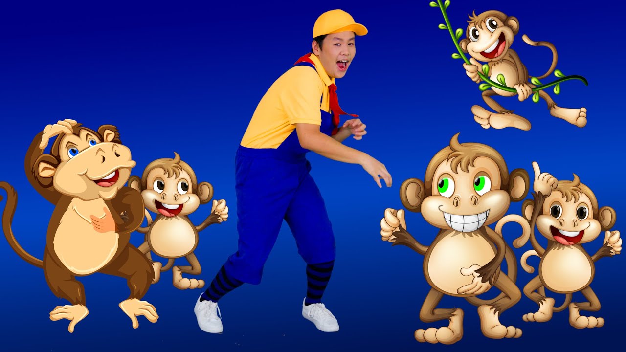 "The Monkey Dance!" 🐵🍌 & “I Got That RHYTHM!” Dance Song + MORE | Kids ...