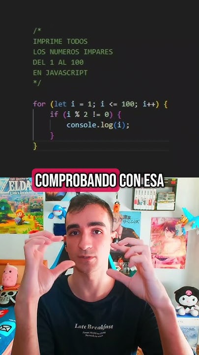 IMPRIME los NUMEROS IMPARES del 1 al 100 en JAVASCRIPT . . . #python #programacion #java # ...