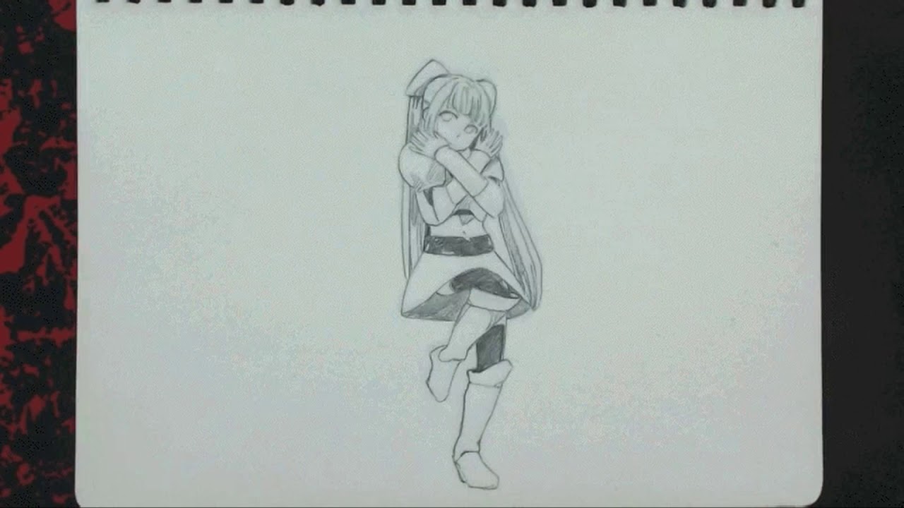 MISS MONOCHROME animation 500+ - YouTube
