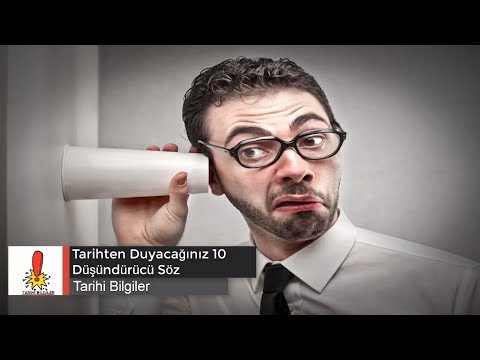 Tarihten Duyacağınız 10 Düşündürücü Söz