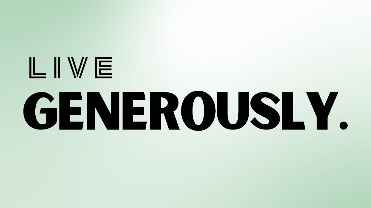 Live Generously PT2 - Pastor Chito Rosado 11.19.23 - YouTube