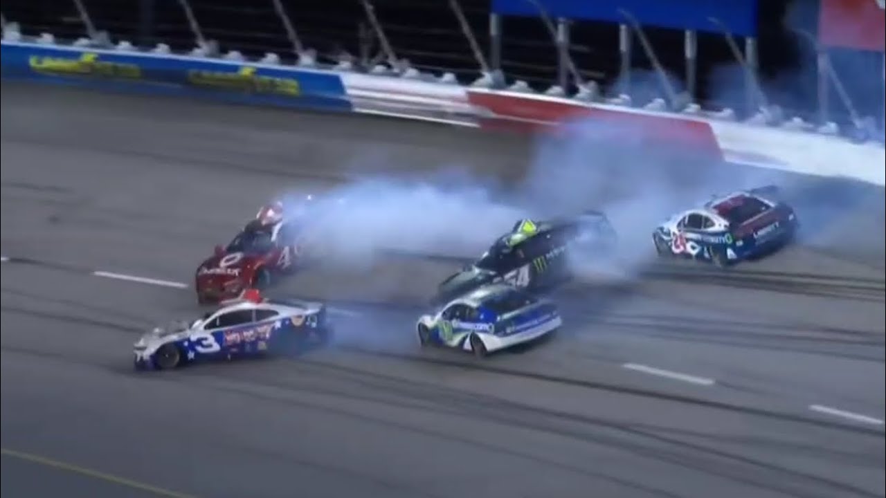 Multi Car Crash - Call by MRN ( 2024 NCS at Darlington ) - YouTube