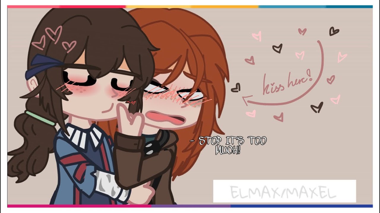 Kiss Here Trend || Stranger Things || Elmax/Maxel - YouTube