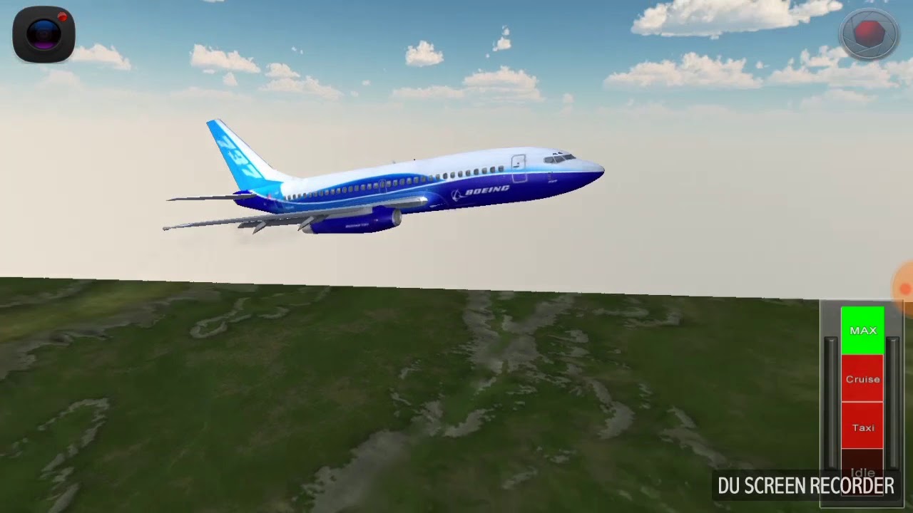cara memainkan game flight 787. full video - YouTube