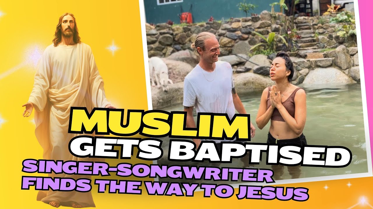 Muslim Gets Baptised / Singer-Songwriter Finds The Way To Jesus - YouTube