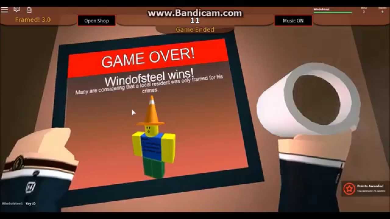Lets Play ROBLOX Framed! - A Win Streak?! - ConeheadGaming - YouTube