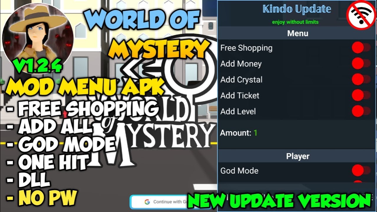 World of Mystery Mod Menu Apk v1.2.4 Terbaru 2024 - FREE SHOPPING & ADD ...