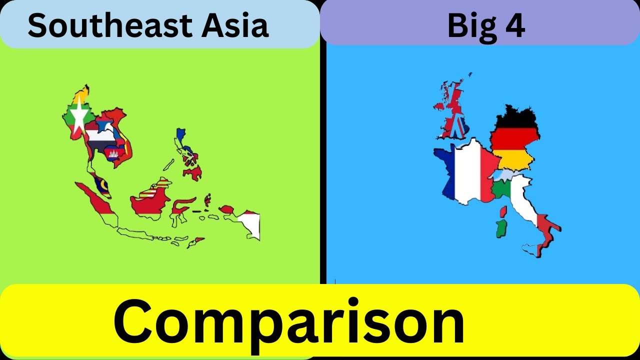 Big 4 European countries vs Southeast Asia | Southeast Asia vs Big 4 ...