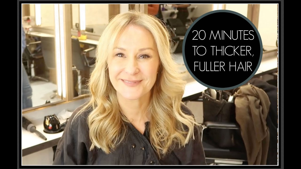 20 Minutes To Thicker, Fuller Hair - YouTube