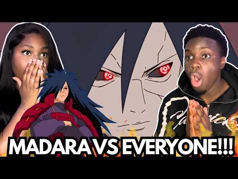 MADARA UCHIHA VS SHINOBI ALLIANCE!!!  Naruto Shippuden Reaction: Ep. 321-322 REACTION