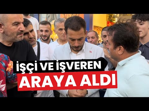 İşçi ve işveren araya aldı!