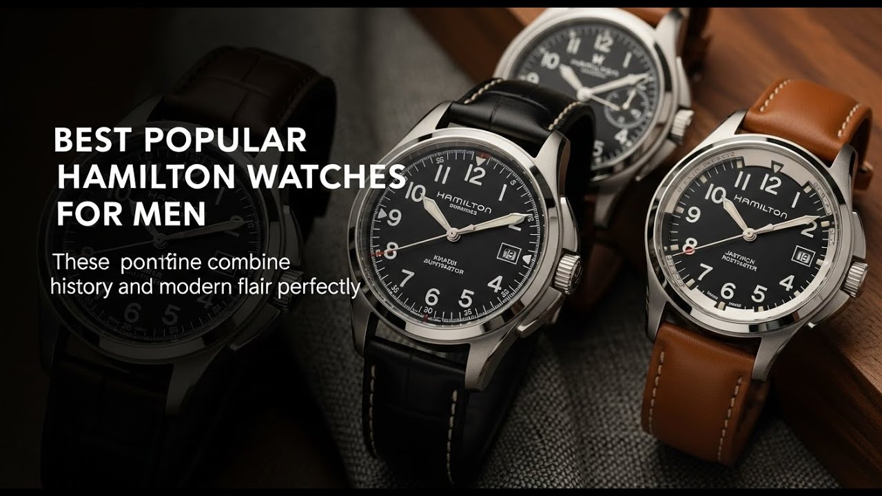 TOP 5 Best Popular Hamilton Watches For Men 2025 | Don't Buy Until You ...