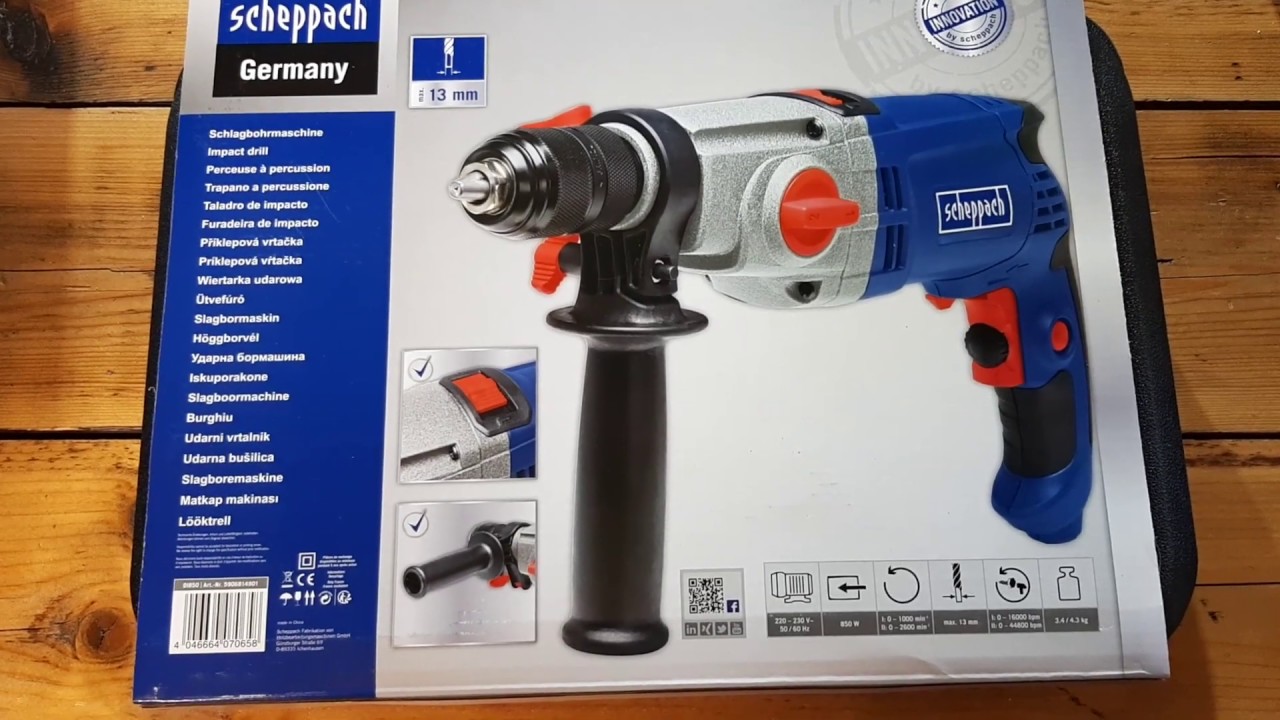 Vrtačka Scheppach DI850 , Scheppach DI850 Drilling machine , Scheppach ...