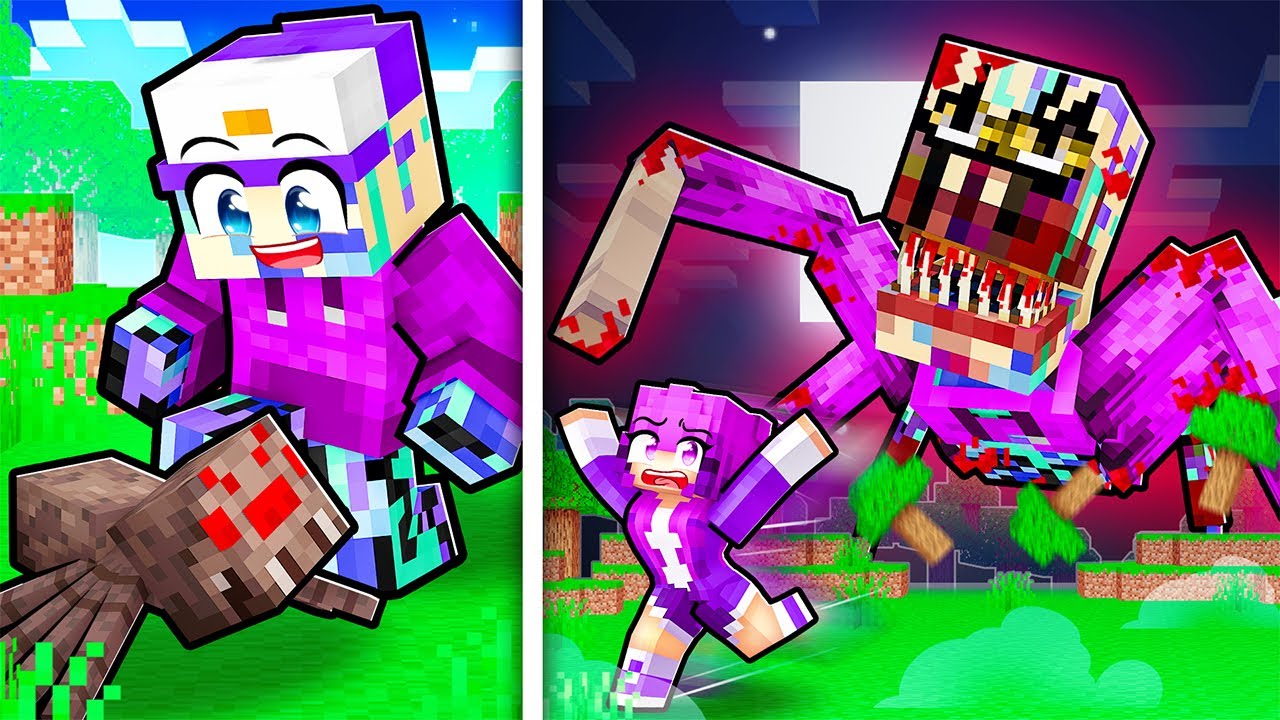 Dash Becomes a PARASITE in Minecraft! - YouTube