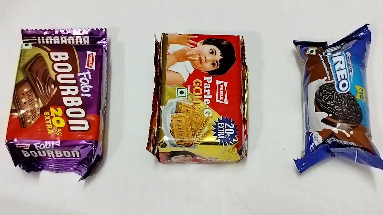 Fab Bourbon vs Parle-G Gold vs Choco Creme Oreo || Cookies 🍪🍪 ...