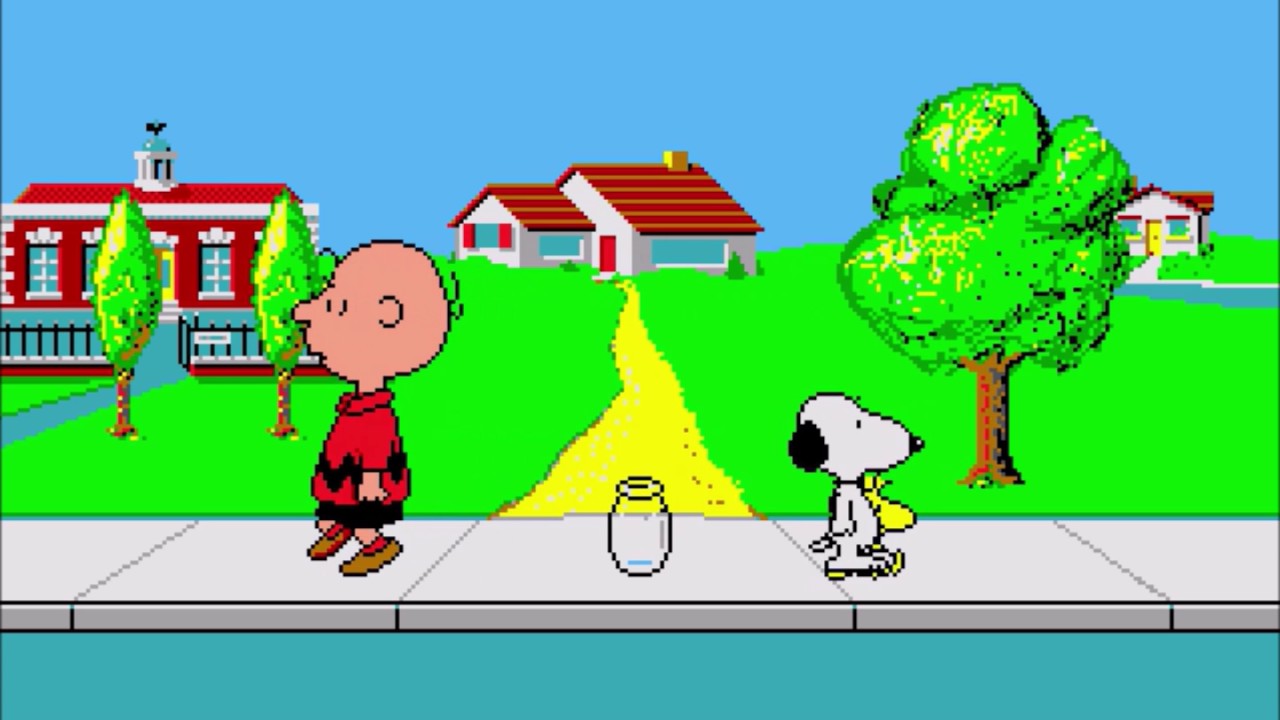 Snoopy The Cool Computer Game #1 - YouTube