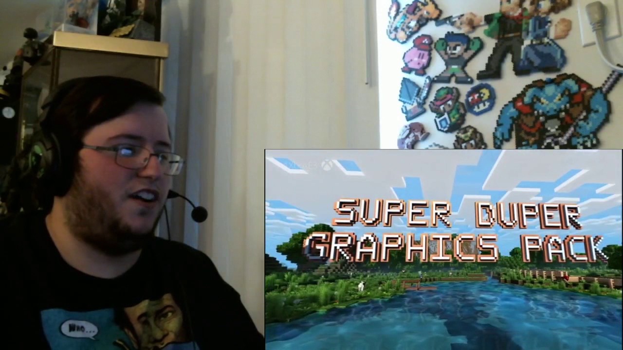 Minecraft Super Duper Graphics Pack E3 2017 Group Reaction - YouTube