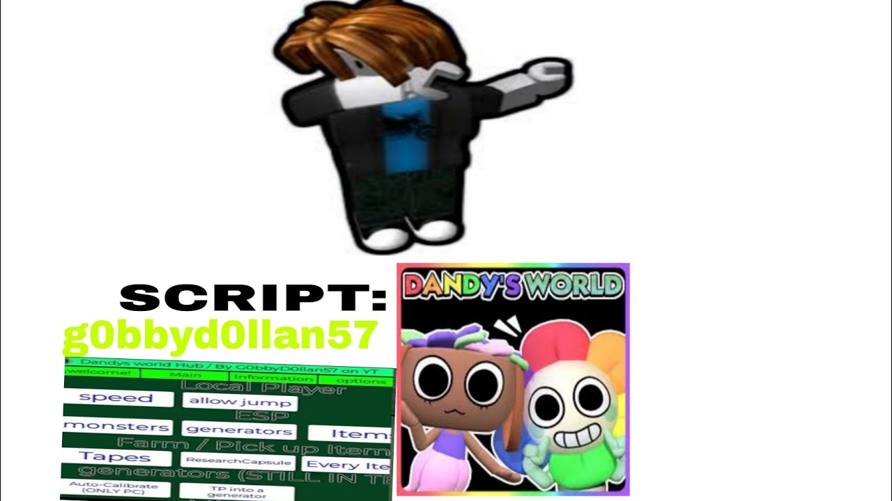 Dandys world script op g0bbyd0llan57 - YouTube
