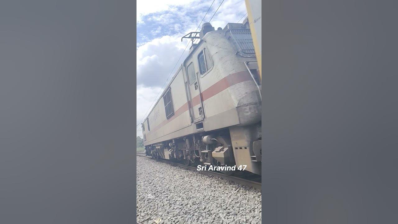 ⚡12296 - SANGHAMITRA SF EXPRESS⚡lead's CNB WAP - 7 #indianrailways #locopilot #railfans# ...