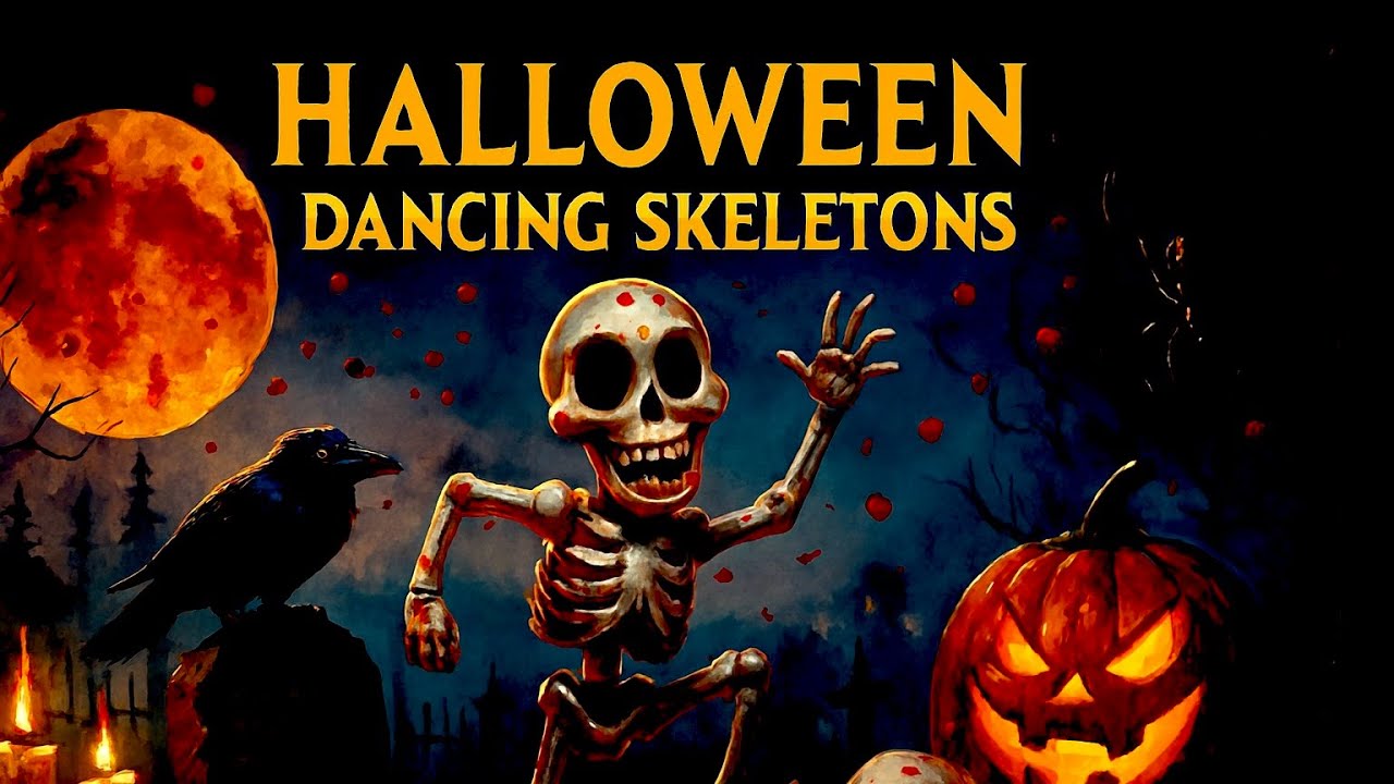 Halloween Dancing Skeletons I Free Background Music I Free Music Lab ...