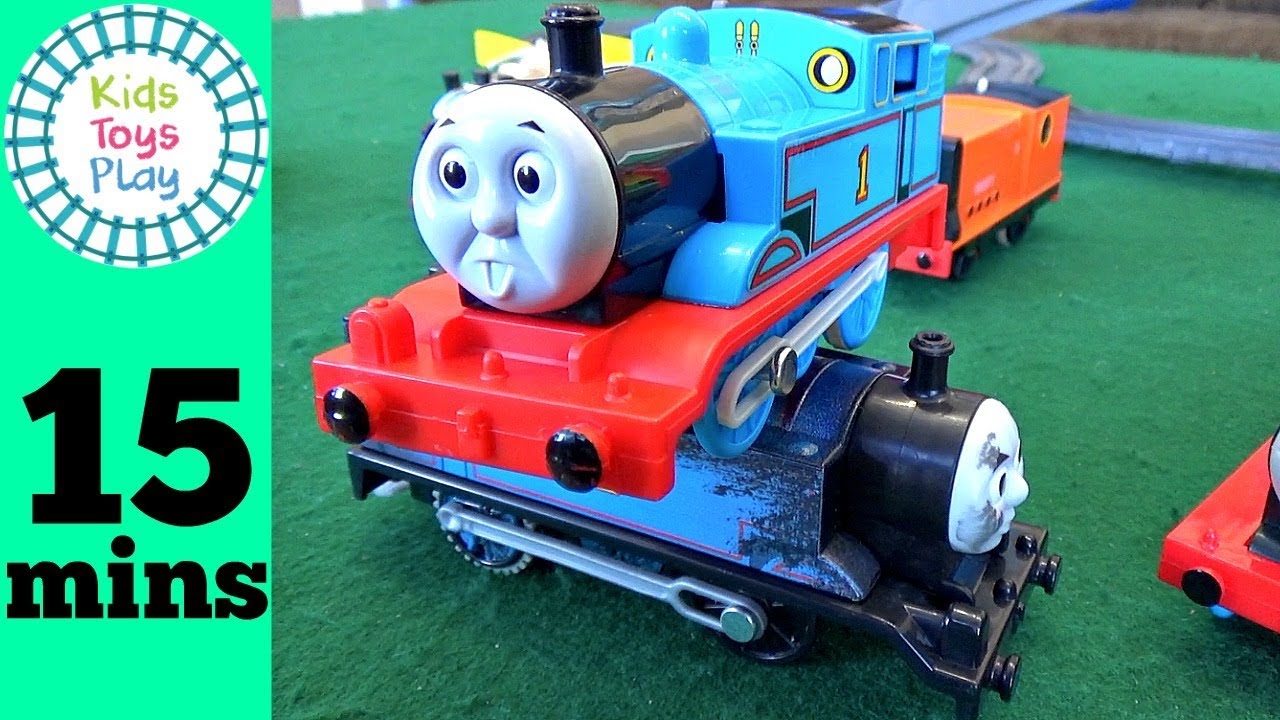 Thomas Trackmaster VS Tomy Toy Train Crashes | Thomas and Friends Sodor ...
