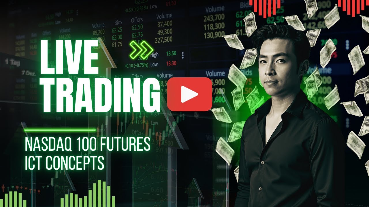 Live TRADING | NQ FUTURES | ES | ICT TRADING | New York Session - YouTube