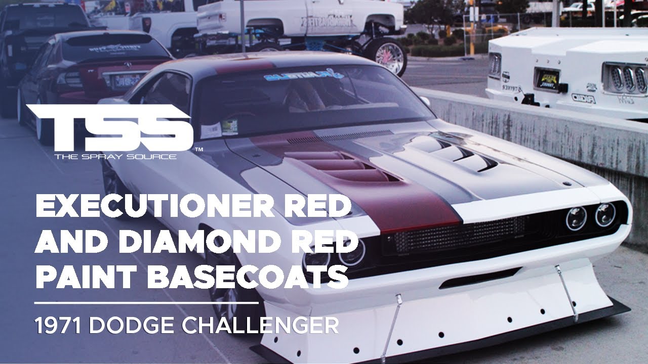 EXECUTIONER RED AND DIAMOND RED PAINT BASECOATS | TAMCO PAINT | 1971 ...