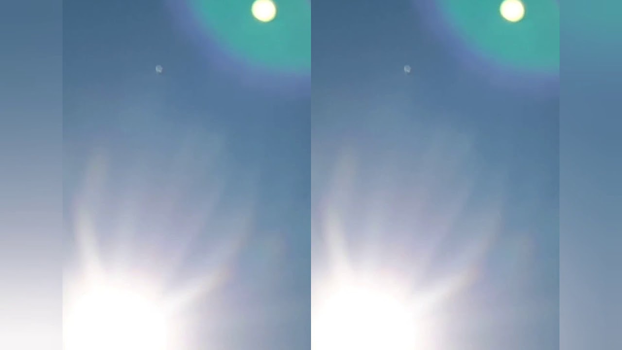 Spirit orbs or zippidys zooming around the sun⚪ ☝🏼👁👁😎👊 Does it look ...