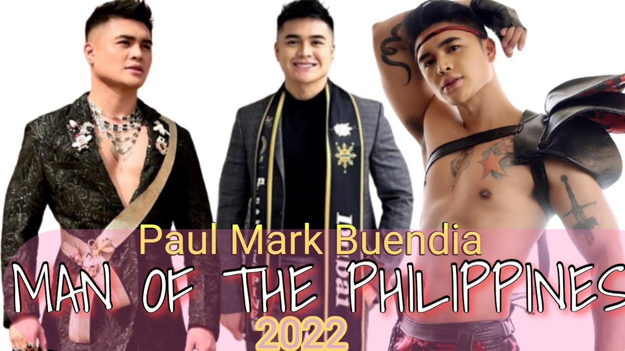 PAUL MARK BUENDIA ONE OF THE CANDIDATES OF MAN OF THE PHILIPPINES 2022 ...