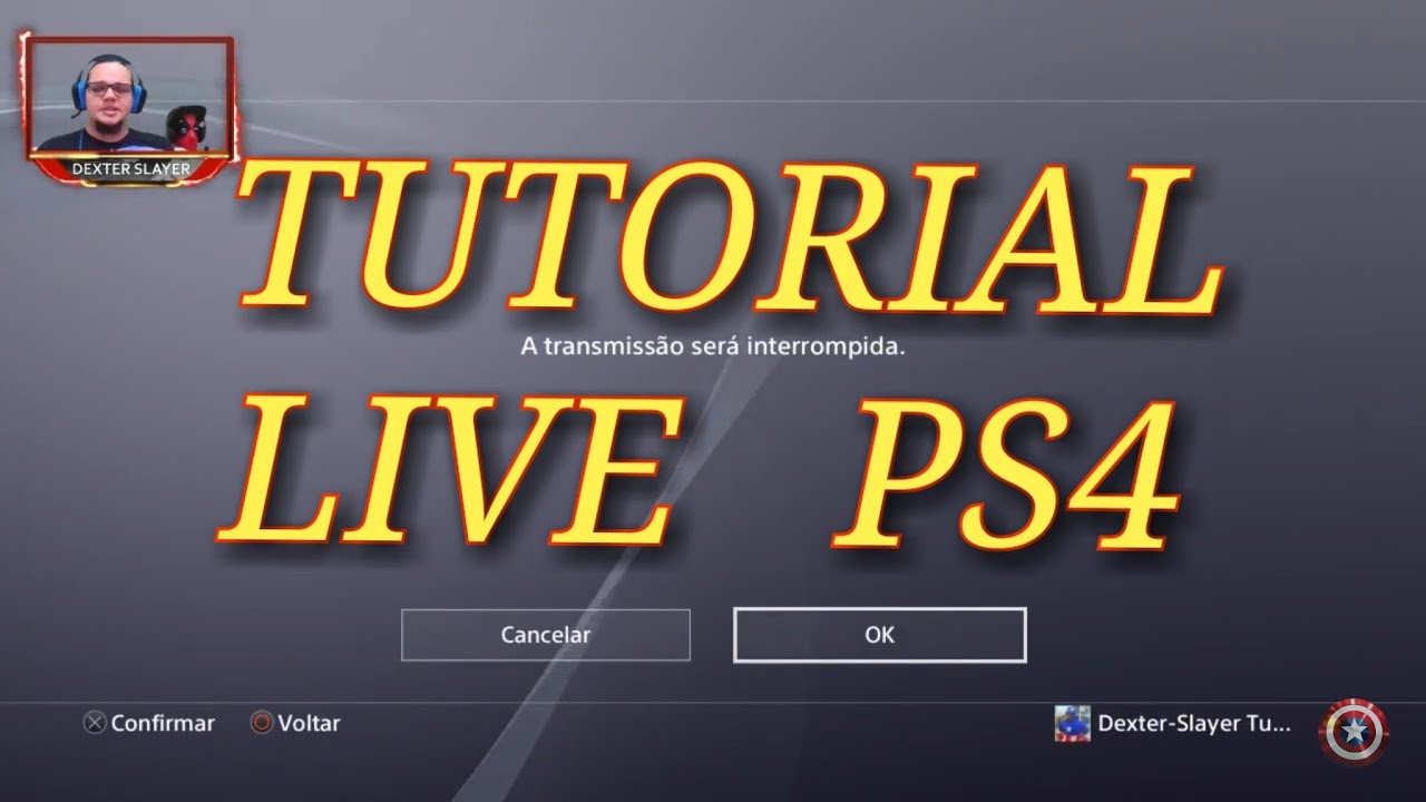 Como Transmitir ao vivo do Playstation 4 - PS4 TUTORIAL e DICAS - YouTube