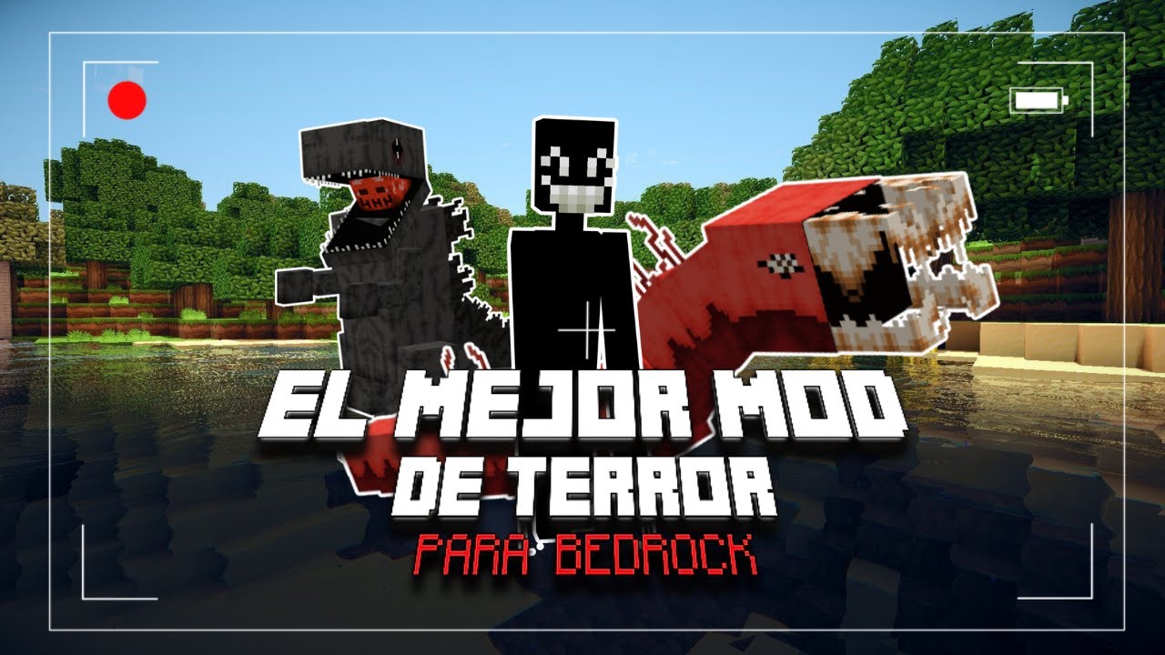 El MEJOR MOD de TERROR ANALOGICO para MINECRAFT BEDROCK...ANALOG HORROR ...
