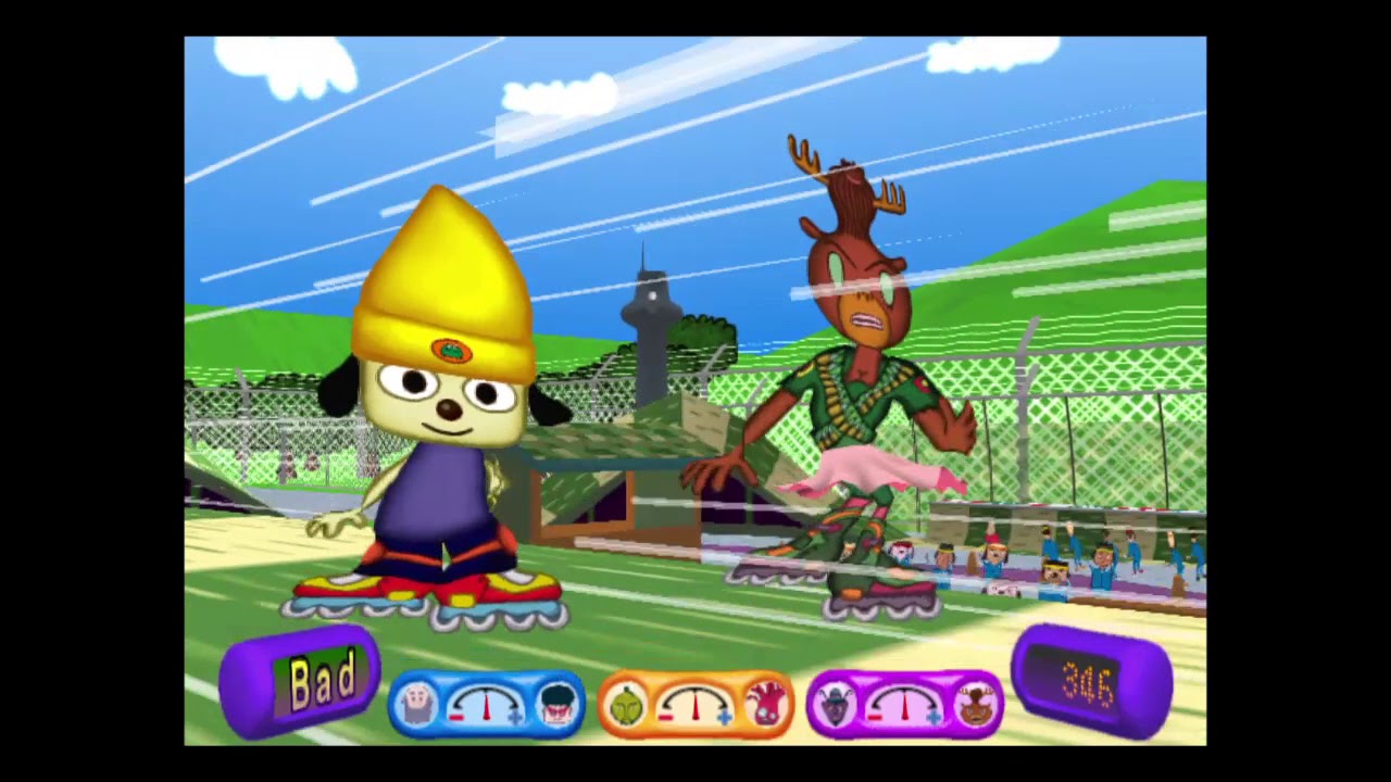 PaRappa the Rapper 2 Stage 4 Bad mode - YouTube