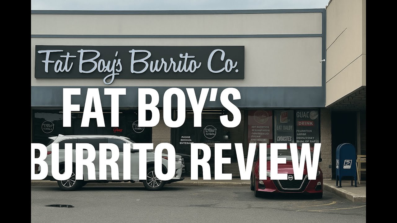 Massive Burritos and Big Flavor at Fat Boy’s Burrito Co.! - YouTube